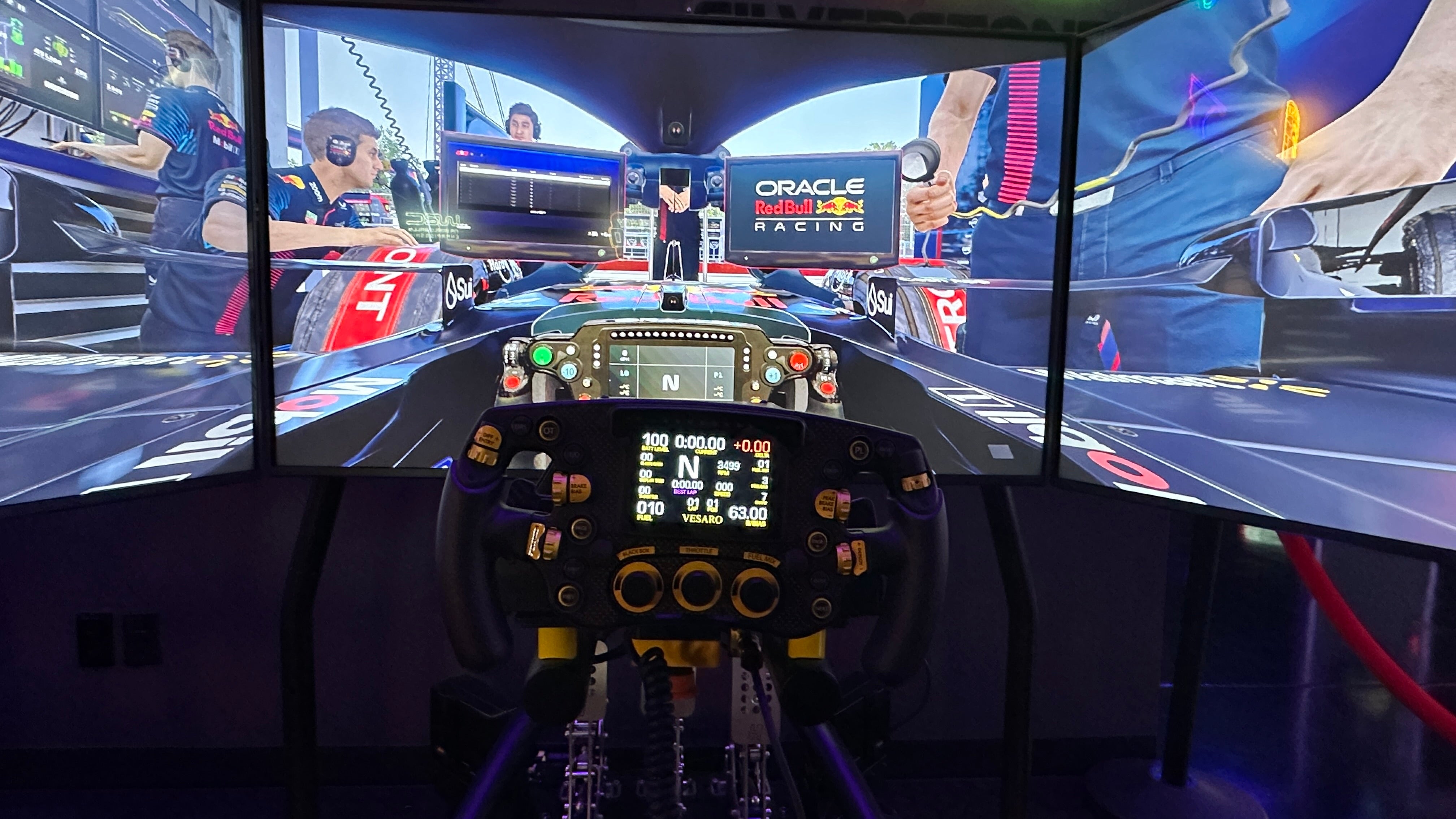 Formula-4D Motion Simulator Session – Pantheon Garage
