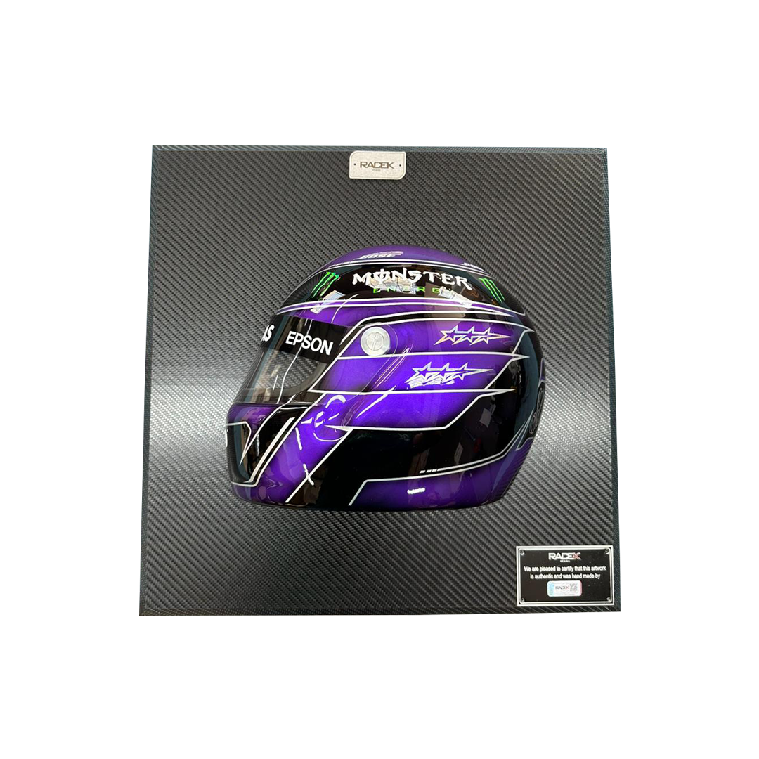 Framed Helmet Lewis Hamilton 2020 – Pantheon Garage