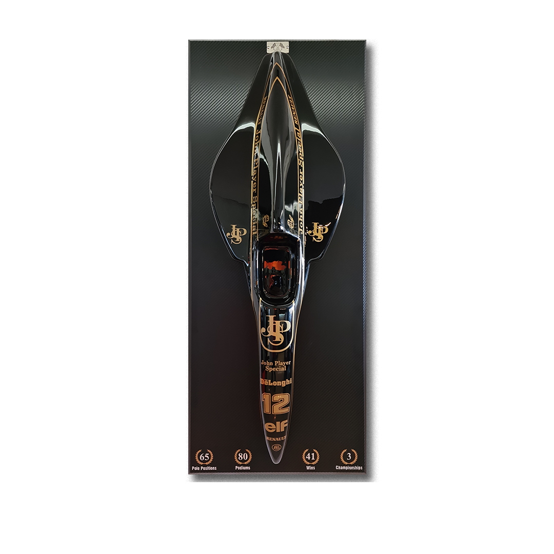 F1® Cockpit Lotus 98T Tribute – Pantheon Garage